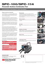 SPC-100/SPC-114 Pneumatic Sealless Combination Tool - SIGNODE - PDF ...