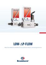 Flow meter with mass flow controller - LOW-ΔP-FLOW - Bronkhorst - mass ...