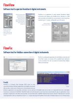 Software tools - Bronkhorst - PDF Catalogs | Technical Documentation | Brochure