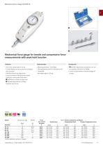 FORCE MEASUREMENT - SAUTER - PDF Catalogs | Technical Documentation ...