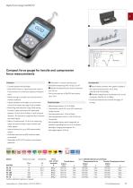 FORCE MEASUREMENT - SAUTER - PDF Catalogs | Technical Documentation ...