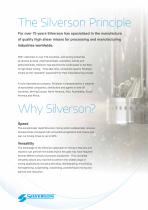 Silverson 8 page product brochure - SILVERSON MACHINES - PDF Catalogs ...