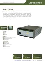 CHRocodile K - non-contact thickness measurement of plastic products ...