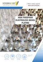 Data sheet High phosphor electroless nickel plating - VERBRUGGE - PDF ...