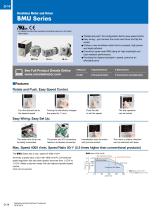 BMU Series Brushless DC Motors - ORIENTAL MOTOR - PDF Catalogs ...