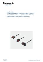 U-shaped Micro Photoelectric Sensor - Matsushita Electric Works - PDF ...