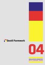 DESTIL SINGLE SIDE SHUTTERING - Farina Formworks ITALY | Formworks ...