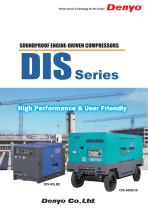 DIS series - Denyo - PDF Catalogs | Technical Documentation | Brochure