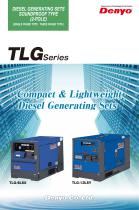 Diesel generator set - TLG-13LSY - Denyo - three-phase / portable / 50 Hz
