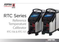 RTC 156-157 Series Temperature Calibrator Datasheet - Ametek Calibration - PDF Catalogs ...
