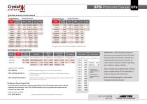 XP3i Digital Pressure Gauge Datasheet kPa - Ametek Calibration - PDF ...