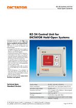 DICTATOR Fire door control solutions - DICTATOR Technik - PDF Catalogs ...