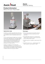 Mflow Extrusion Plastometers - ZwickRoell GmbH & Co. KG - PDF Catalogs ...