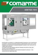 GEM F520 - 670 - COMARME - PDF Catalogs | Technical Documentation | Brochure