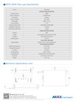 MFSC 500W Single Module CW Fiber Laser - Maxphotonics Co., Ltd - PDF ...