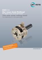 Axial rolling head - EVOline - LMT Tools - external / thread / contouring