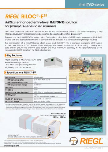 RIEGL V-Line CB23 - RIEGL LMS - PDF Catalogs | Technical Documentation ...