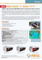 RiLOC-F / RiLOC-F-inside - RIEGL LMS - PDF Catalogs | Technical Documentation | Brochure