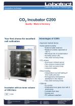 CO2 Incubator C200 - labotect - PDF Catalogs | Technical Documentation ...