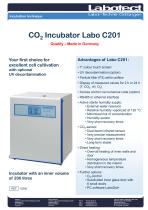 CO2 Incubator Labo C201 - labotect - PDF Catalogs | Technical ...