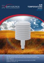 外気温度センサ - T001 SMART - SIAP+MICROS - Pt100 / プラチナ抵抗 / ケース入り