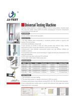 JJ-TEST UNVERSAL TESTING MACHINE FOR ENGINEERING PLASTIC. - JJ-TEST ...