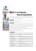 JJ-TEST UNVERSAL TESTING MACHINE FOR ENGINEERING PLASTIC. - JJ-TEST ...