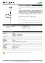 Capacitive Silo Level Sensor (3S-SLS-CA) - SEVEN Sensor Solutions - PDF ...
