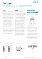 Flow Sensors - EGE-Elektronik Spezial-Sensoren GmbH - PDF Catalogs ...