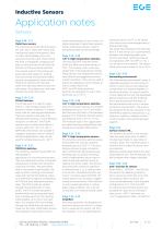 Inductive Sensors - EGE-Elektronik Spezial-Sensoren GmbH - PDF Catalogs ...