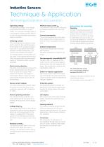 Inductive Sensors - EGE-Elektronik Spezial-Sensoren GmbH - PDF Catalogs ...