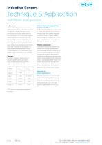 Inductive Sensors - EGE-Elektronik Spezial-Sensoren GmbH - PDF Catalogs ...