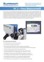 QC 2 - Piece Measurement - ZUMBACH Electronic AG - PDF Catalogs ...