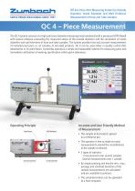 QC 4 - Piece Measurement - ZUMBACH Electronic AG - PDF Catalogs ...