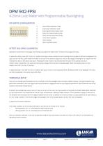 DPM 942-FPS - Lascar Electronics - PDF Catalogs | Technical Documentation | Brochure