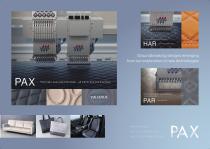 PAX SERIES - Tajima - PDF Catalogs | Technical Documentation | Brochure