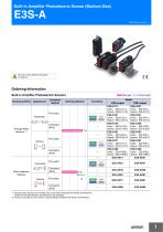 E3S-A - OMRON - PDF Catalogs | Technical Documentation | Brochure