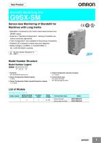G9SX-SM - OMRON - PDF Catalogs | Technical Documentation | Brochure
