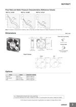 R87F / R87T AC Axial Fans - OMRON - PDF Catalogs | Technical Documentation | Brochure