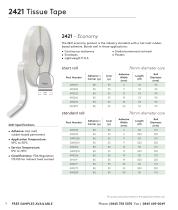 Specialty Tapes - Essentra Components - PDF Catalogs | Technical Documentation | Brochure