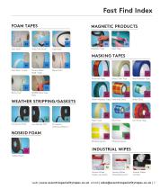 Specialty Tapes - Essentra Components - PDF Catalogs | Technical Documentation | Brochure