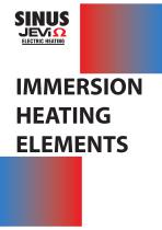 IMMERSION HEATING ELEMENTS - Sinus-Jevi Electric Heating B.V. - PDF ...