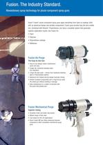 Fusion® - GRACO - PDF Catalogs | Technical Documentation | Brochure