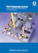 PD44 Dispensing System - GRACO - PDF Catalogs | Technical Documentation | Brochure