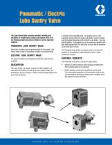 Pneumatic / Electric Lube Sentry Valve - GRACO - PDF Catalogs ...