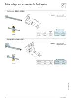 Cable trolleys and accessories for C-rail system - C1_C1A - UNILIFT ...