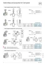 Cable trolleys and accessories for C-rail system - C1_C1A - UNILIFT ...