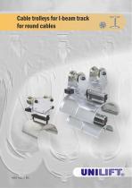 Cable trolleys for I-beam track - KDR - UNILIFT - PDF Catalogs ...