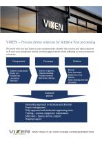Vixen Additive Post processing Application Paper - VIXEN - PDF Catalogs ...