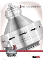 Disc Stack Separators - Haus Centrifuge Technologies - PDF Catalogs ...